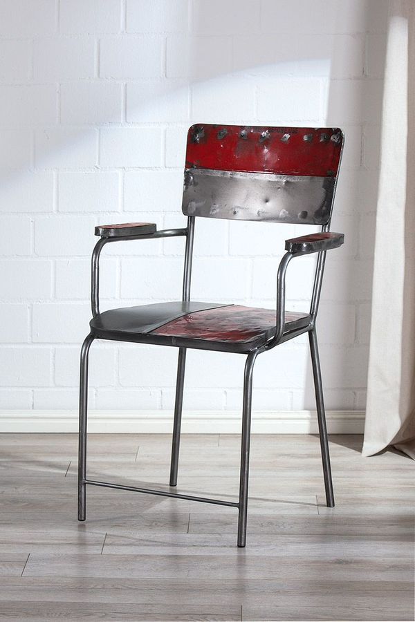 Industrial Metal Chair - Indaloop